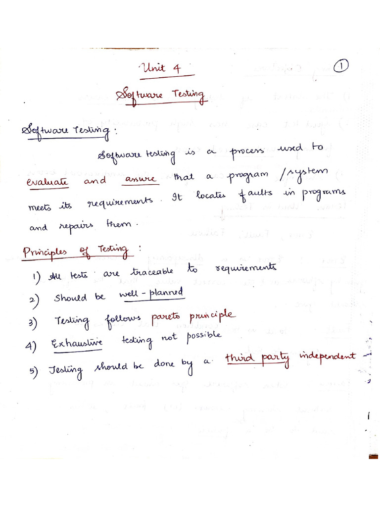 SE Unit 4 Notes | PDF