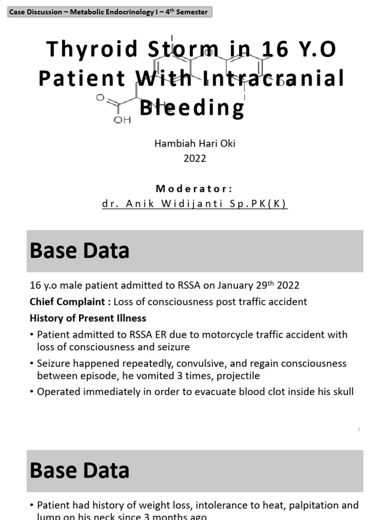DK Endokrin 1 - Thyroid Storm | PDF