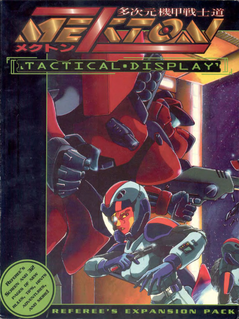 Mekton Zeta - Tactical Display | PDF
