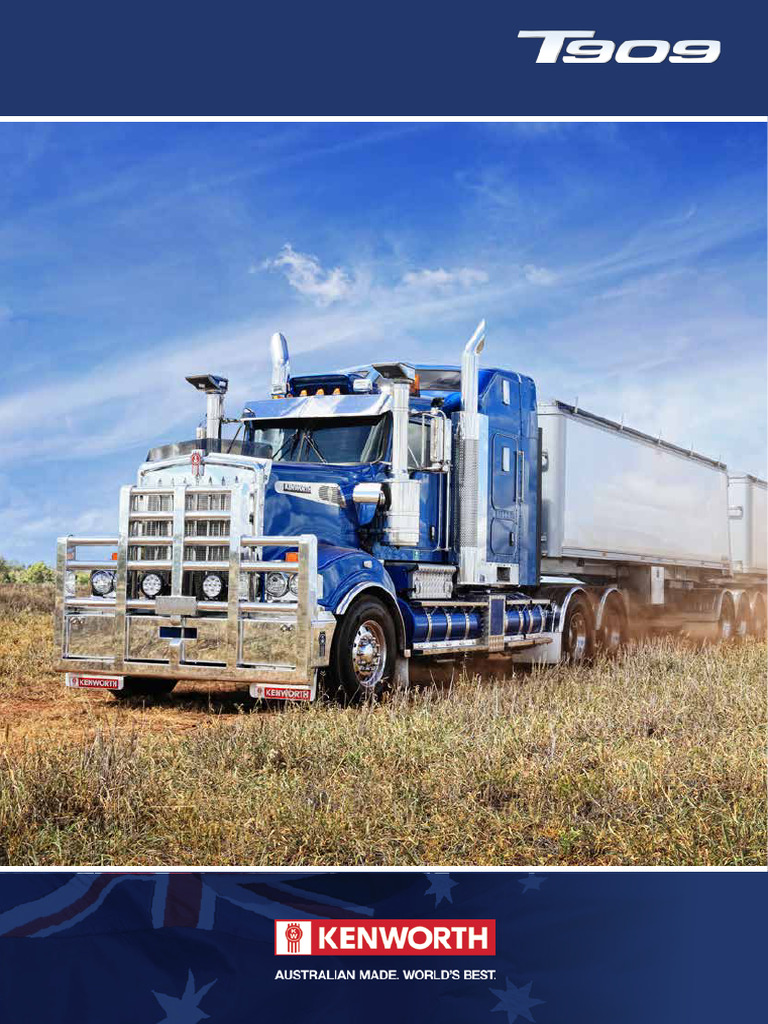 Kenworth T909: Specs and Features Overview | PDF | Motor Vehicle ...