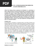 Supercharged V8 From Cardboard | PDF | Piston | Throttle
