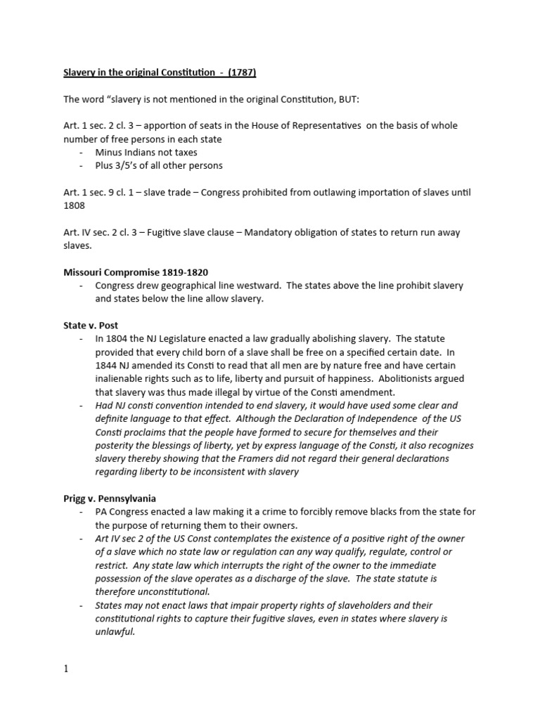 Con Law 2 - Outline | PDF | Batson V. Kentucky | Fourteenth Amendment ...