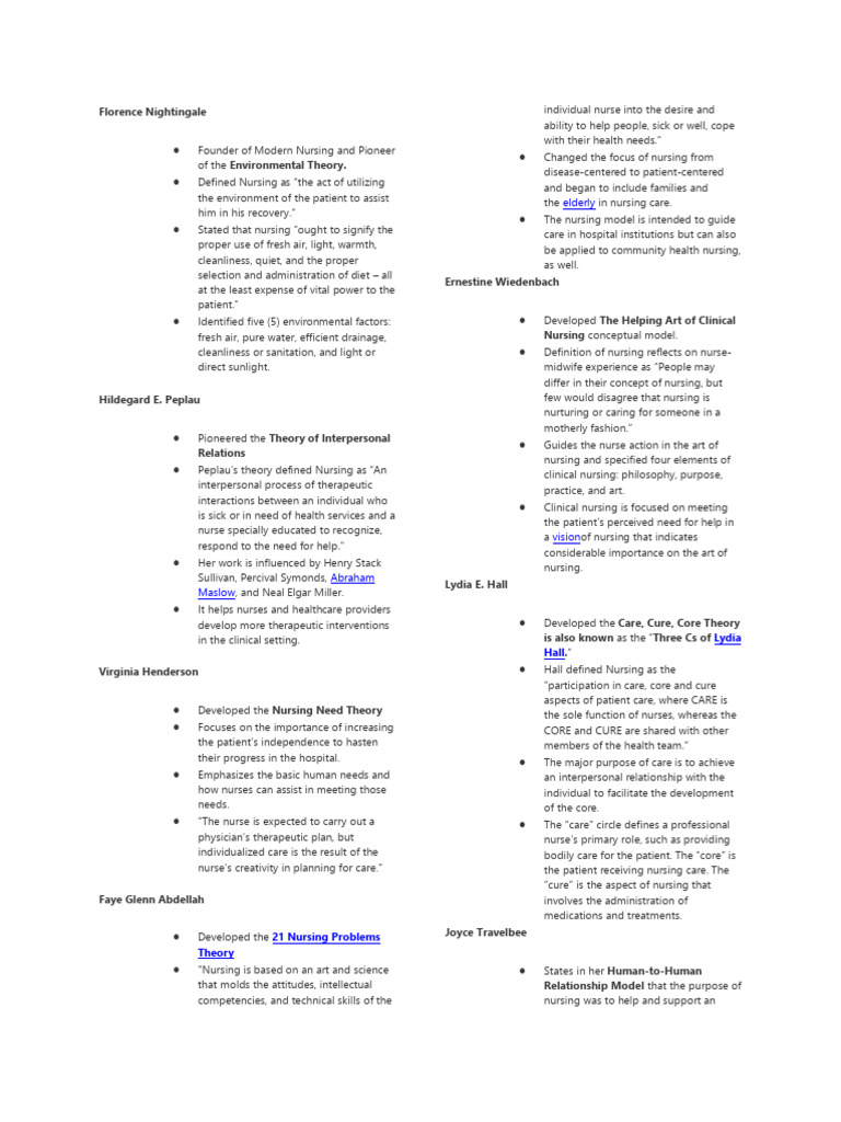 Theories TFN | Download Free PDF | Nursing | System