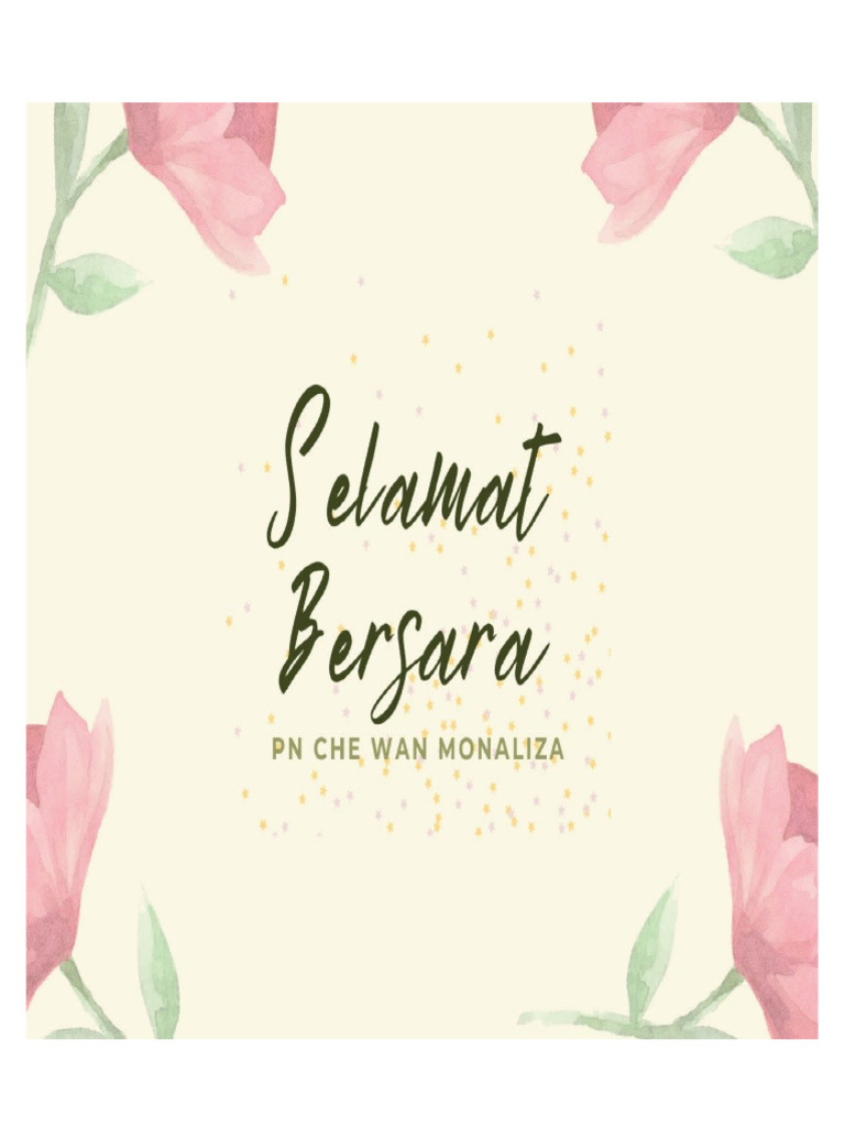 Selamat Bersara | PDF