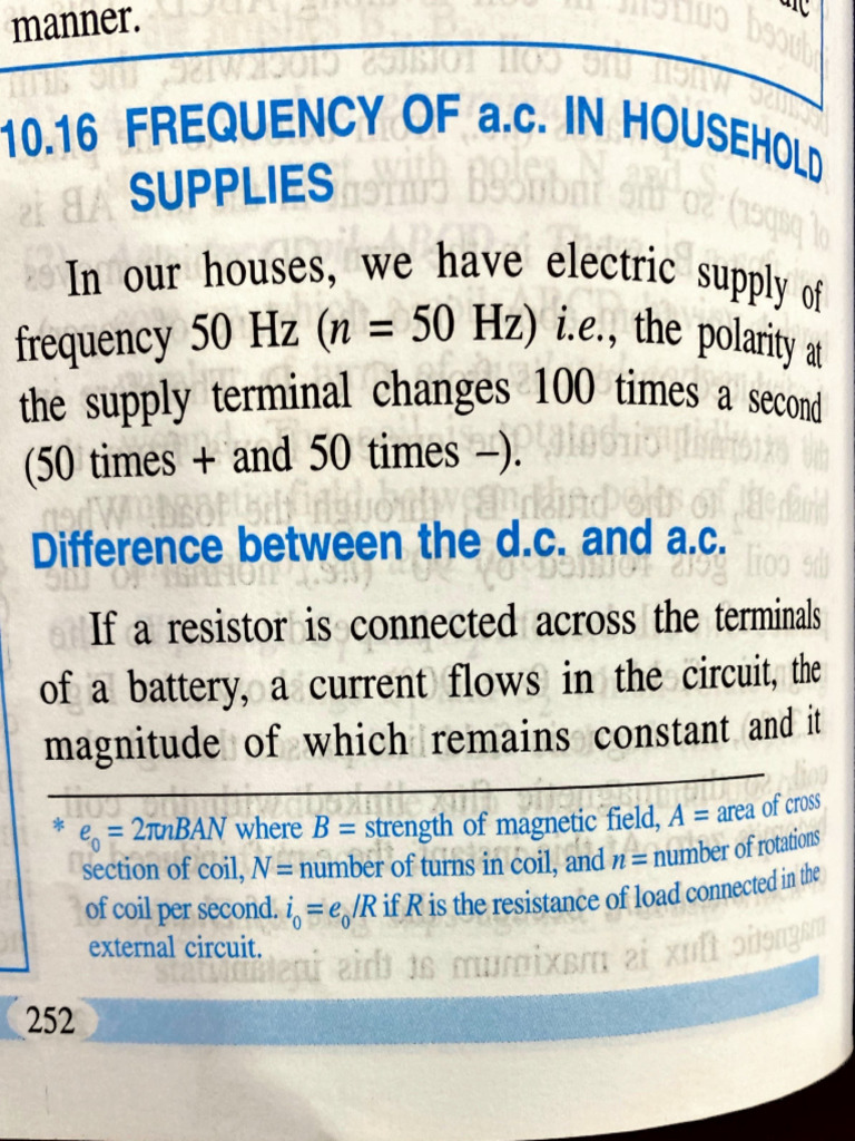 AC vs DC: Key Differences Explained | PDF | Alternating Current | Inductor