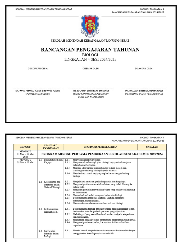 RPT Bio T4 2024 | PDF
