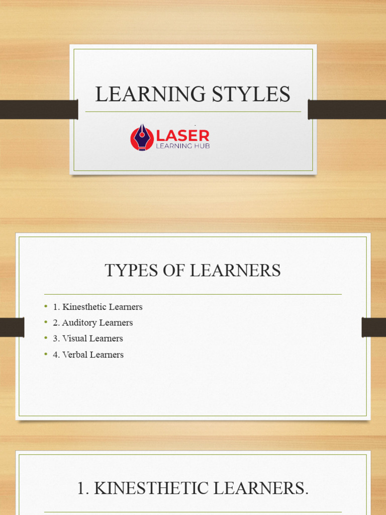 Learning Styles | PDF | Learning | Learning Styles