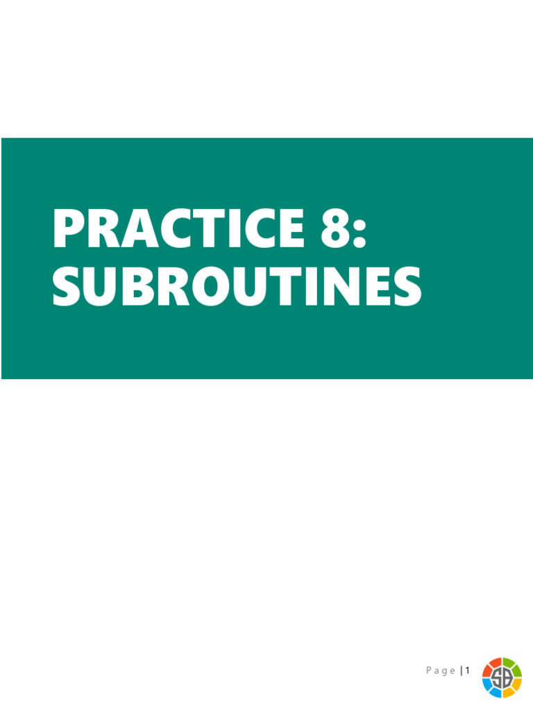 Practice 8 | PDF | Computer Programming | Computing Practice 8 | PDF | Computer Programming | Computing
