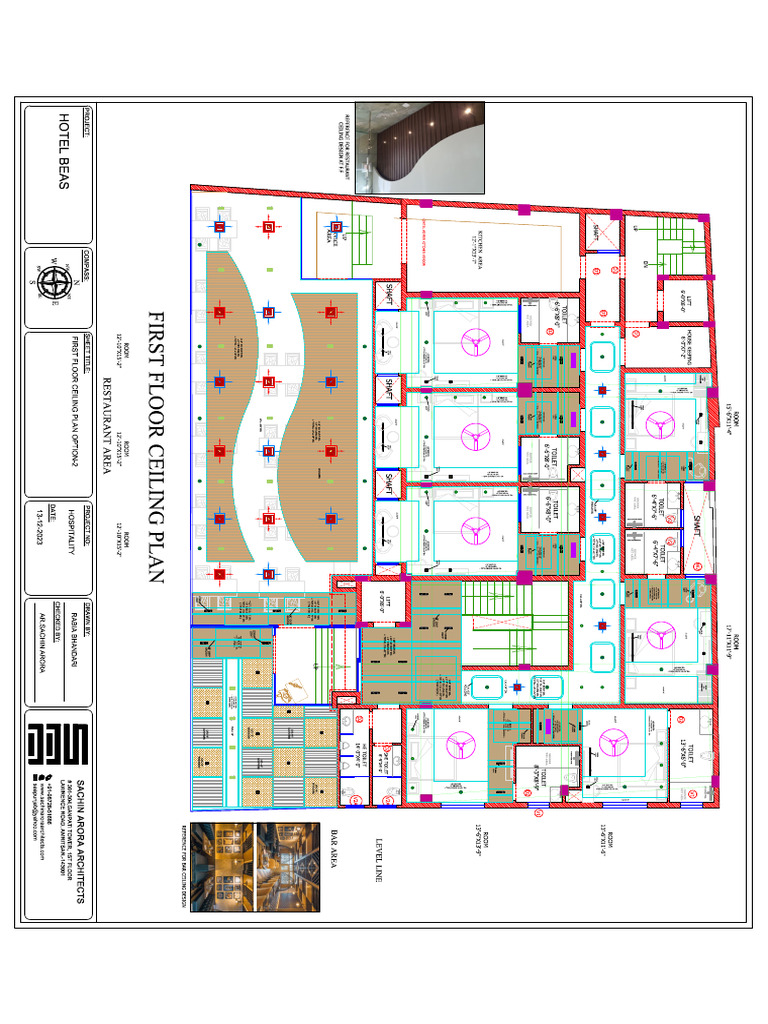 F.F Ceiling Plan (Option-2) 13-12-2023 | PDF