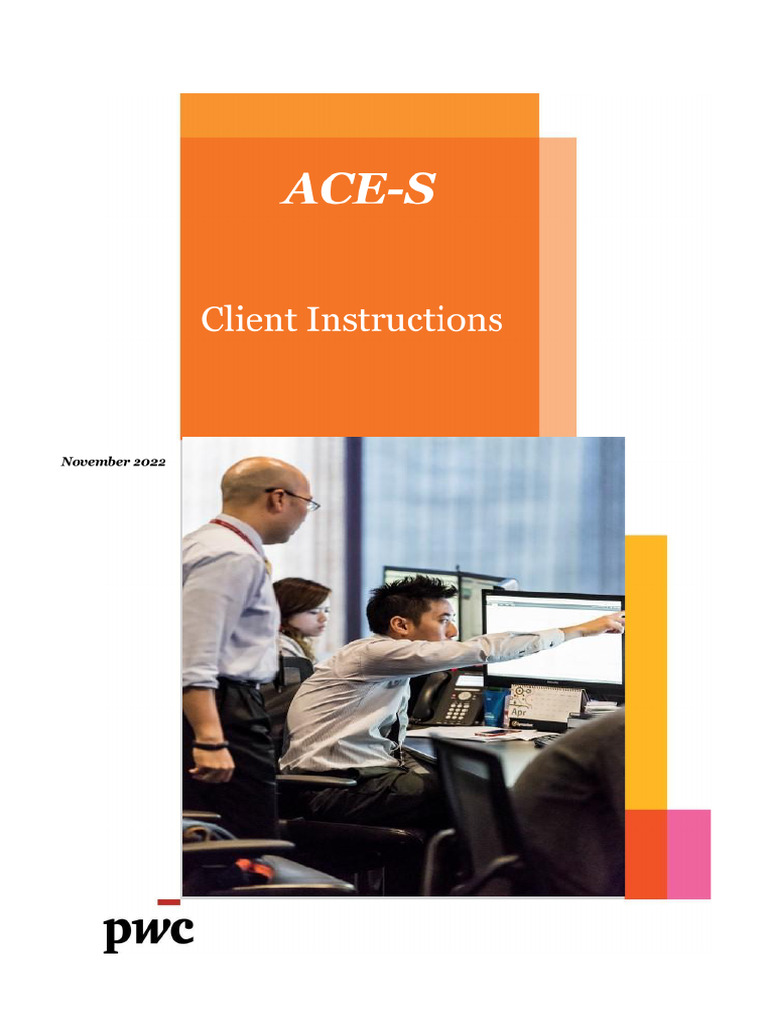 ACE-S Client Instructions | PDF | Computer File | Operating System