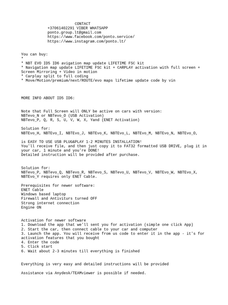 FSC Activations | PDF