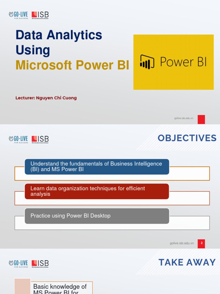 (ISB) Training MS Power BI | PDF | Business Intelligence | Mobile App