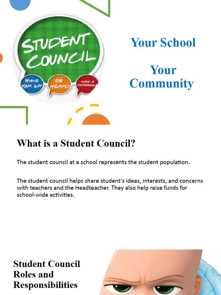 Student Council Roles & Benefits | PDF
