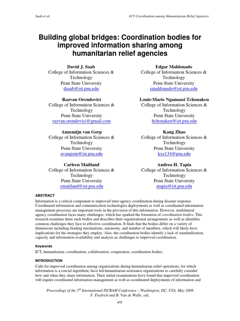 Ioc Disaster | PDF | Emergency Management | Non Governmental Organization