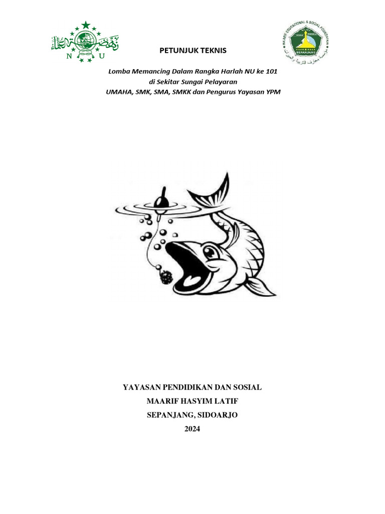 Juknis Lomba Mancing Festival Sungai Pelayaran | PDF