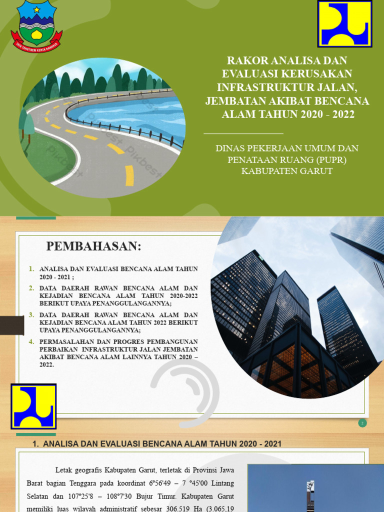 Ppt Rakor Bencana Alam - Ok | PDF