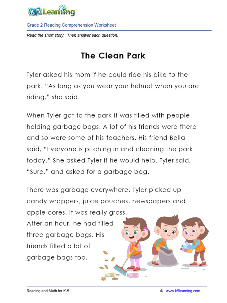 Grade 2 Story Clean Park | PDF