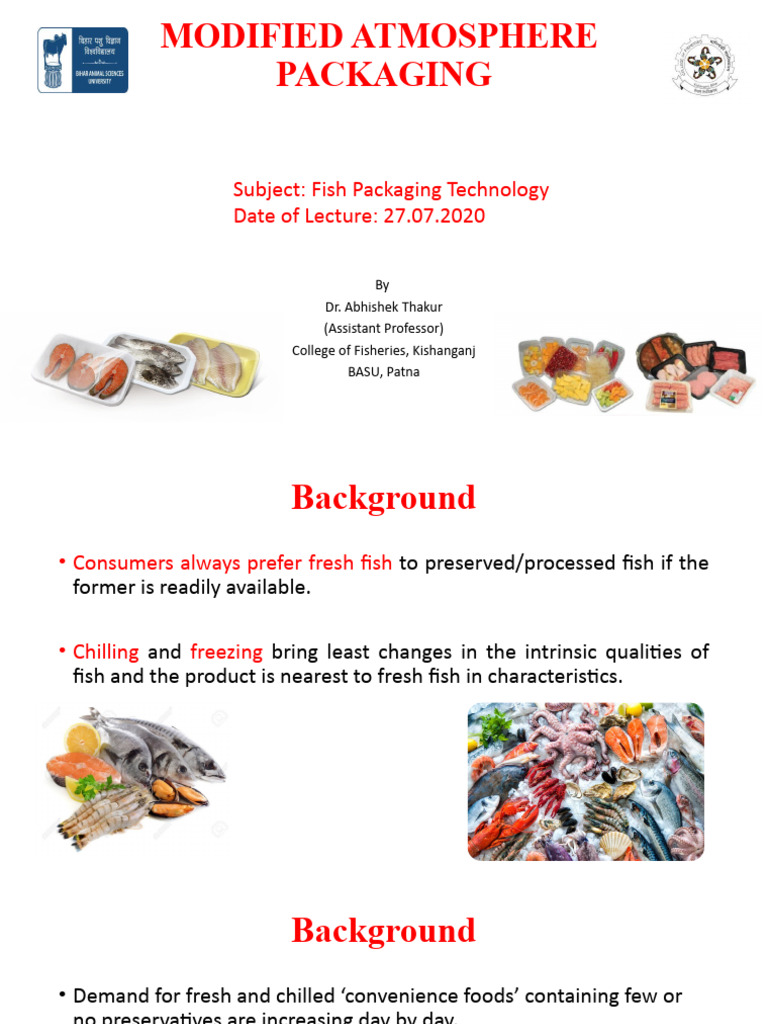 Modified Atmoshphere Packaging | PDF