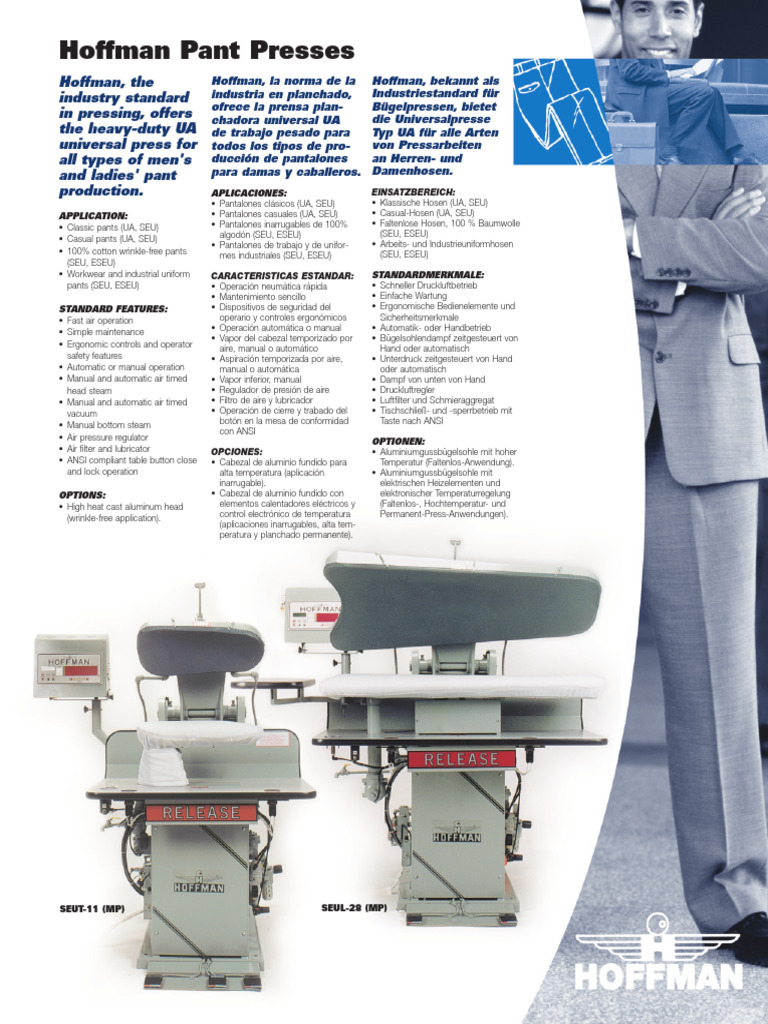 Hoffman Universal Pant Press Overview | PDF