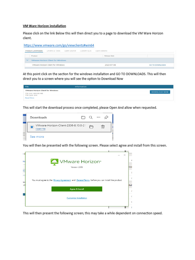 VM Ware Installation Guide With Region Settings | PDF