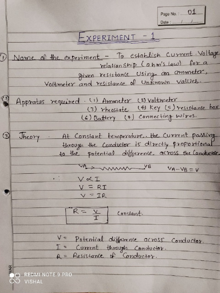 Physics Practicle 2021 | PDF