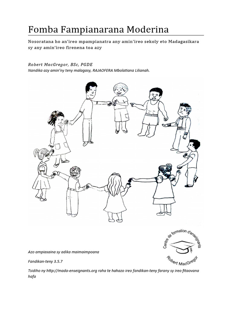 Fomba Fampianarana Moderna | PDF | Career & Growth | Social Science