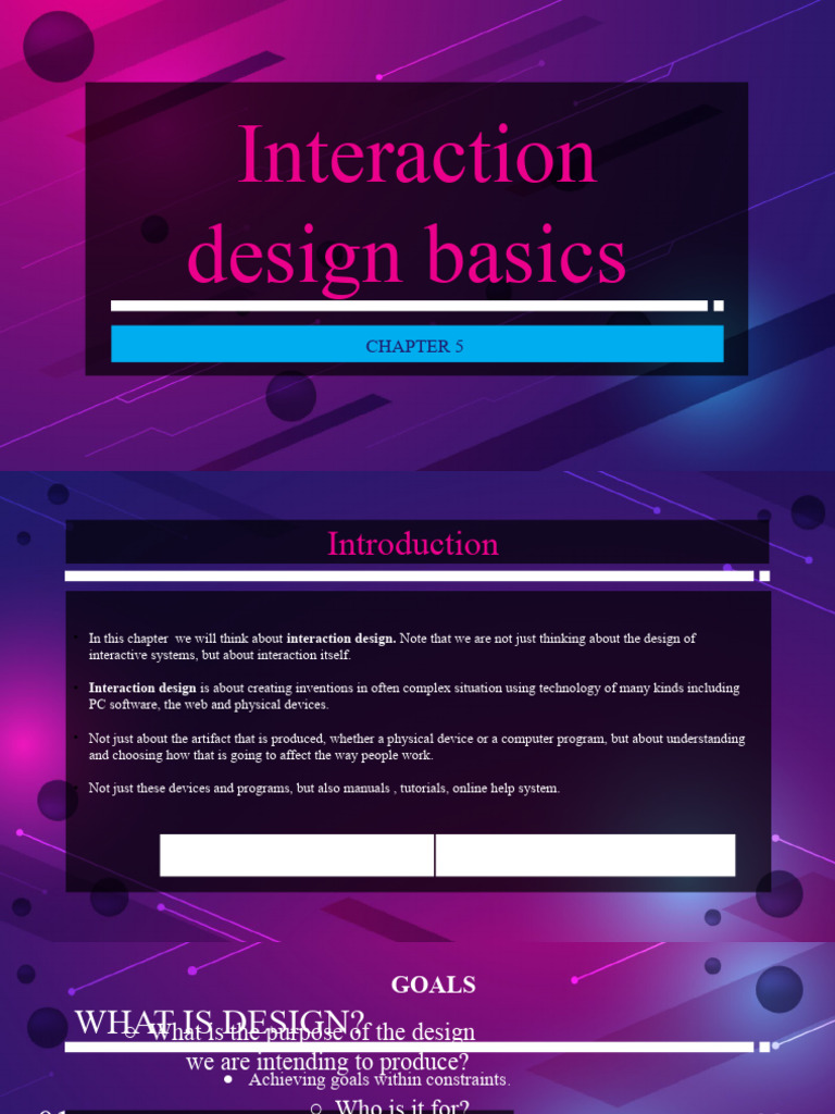 Interaction Design Basics Chapter 5 | PDF Interaction Design Basics Chapter 5 | PDF