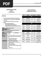 Engineering Drawing N3 Assignment | PDF