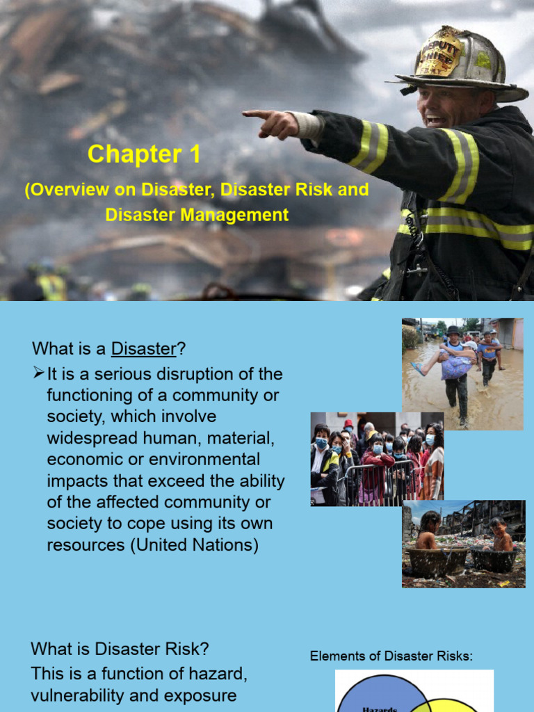 Disaster | PDF | Natural Disasters | Hazards