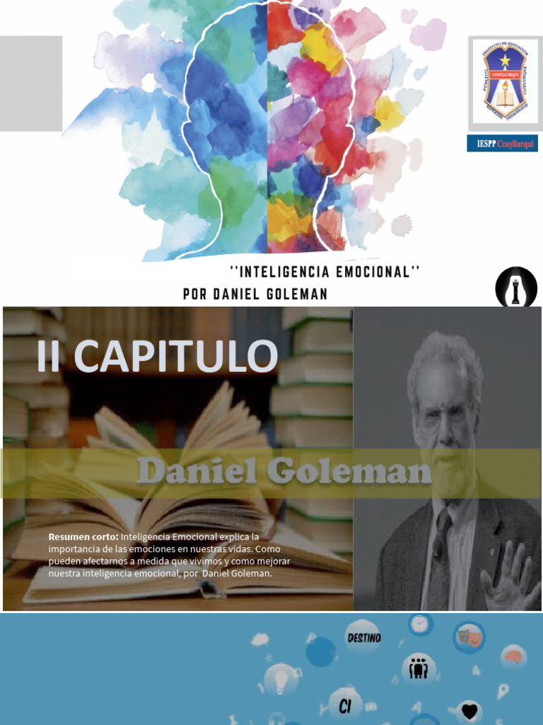 DANIEL GOLEMAN | PDF | Las emociones | Inteligencia emocional