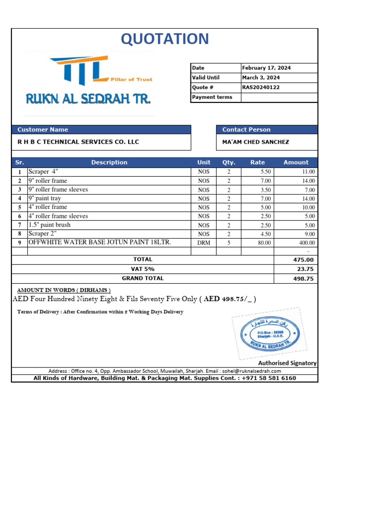 Quotation Ras20240122 | PDF | Currency | Foreign Exchange Market