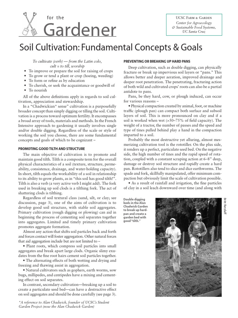 Soil Cultivation | PDF | Soil | Organic Matter