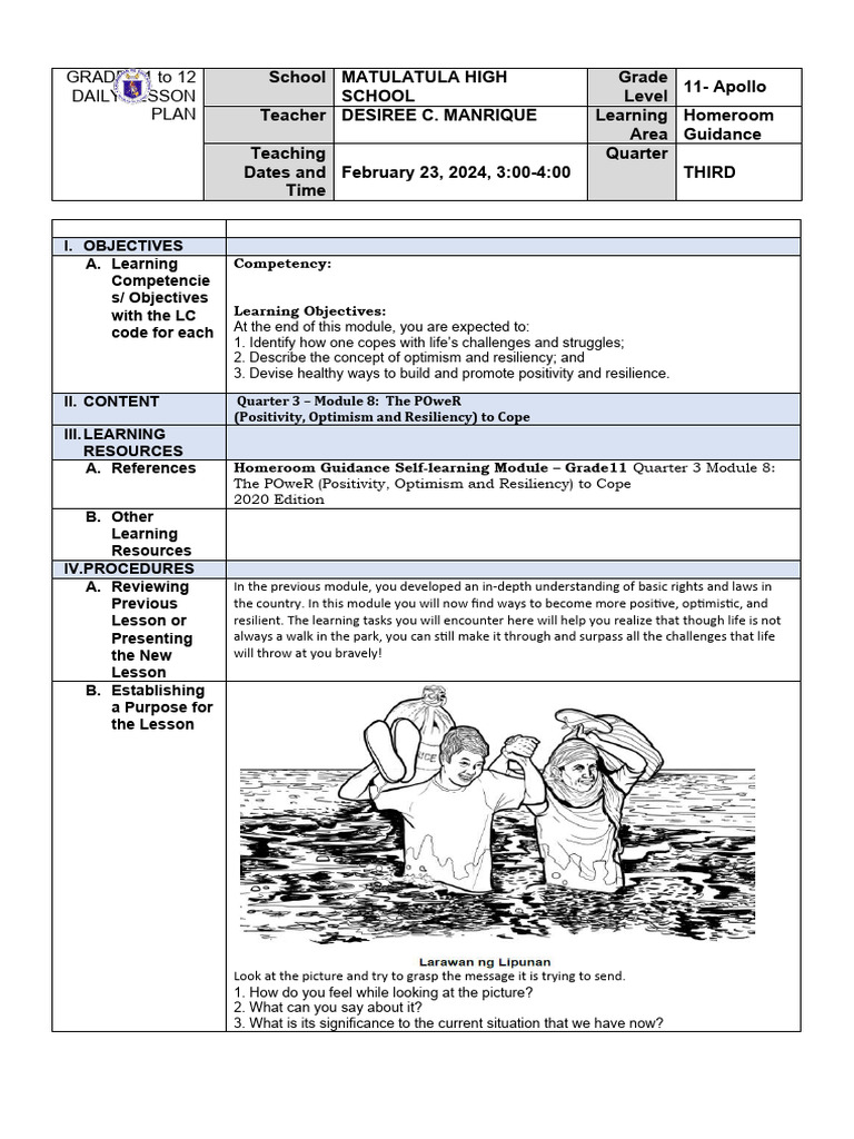 RHGP PLN Mod 8 | PDF