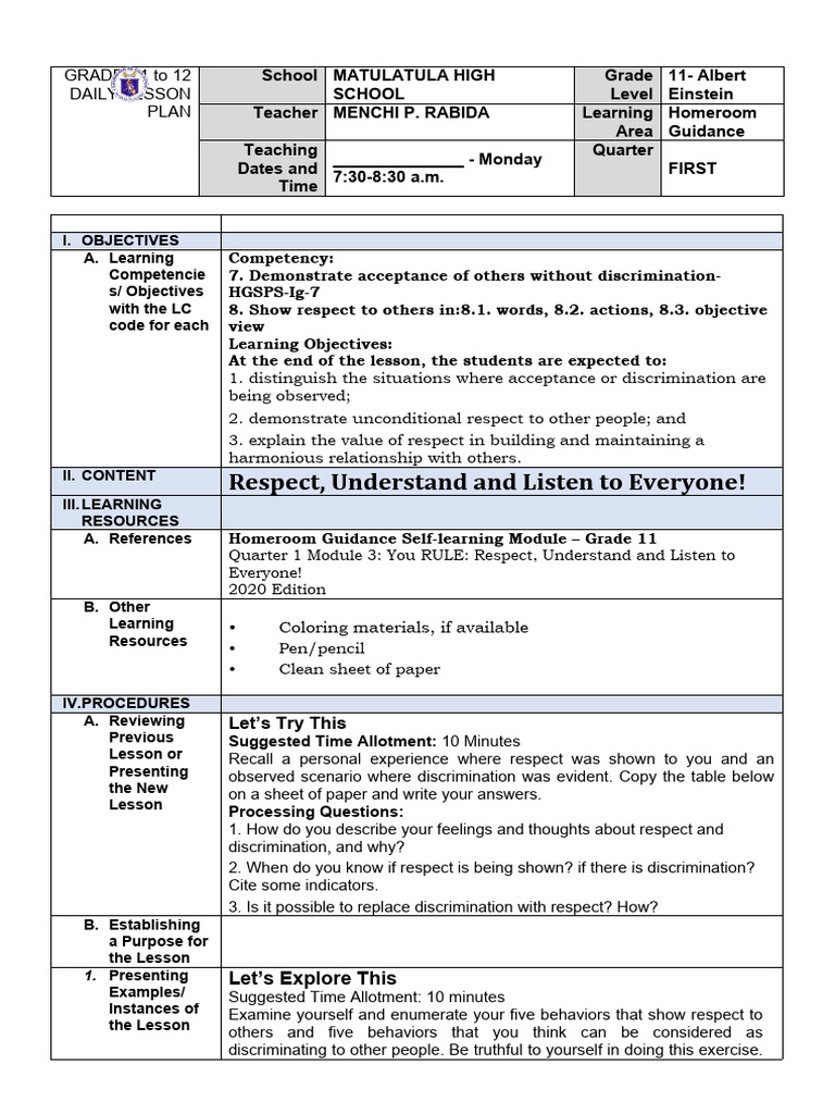 RHGP PLN Iii | PDF | Learning | Cognition