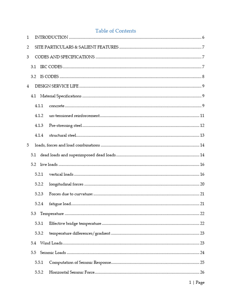 Design Basis Report & Construction Method Statements | PDF