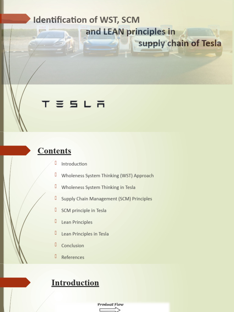 Tesla Supply Chain | PDF