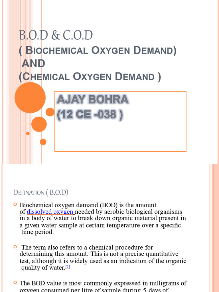 Cod Bod | Download Free PDF | Chemistry | Physical Sciences