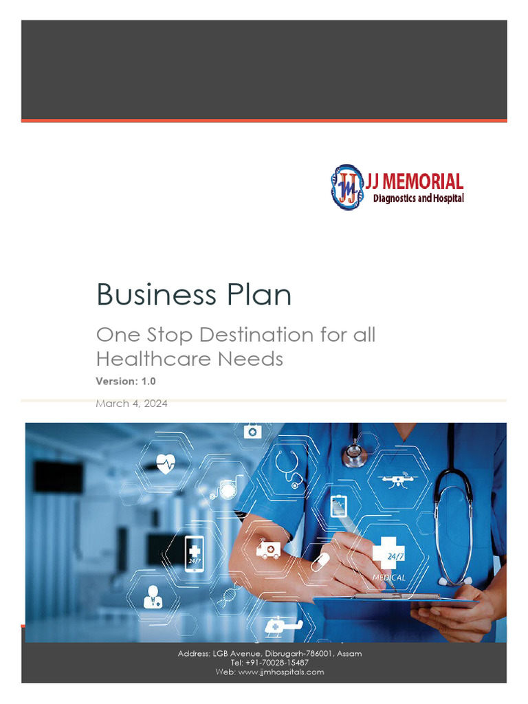 Business Plan JJM Hospital V1.0 | Download Free PDF | Health Care ...