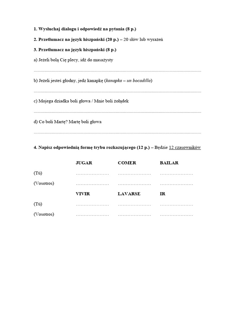 Test - Lección 3 - Descubre 2 - Modelo 2 | PDF