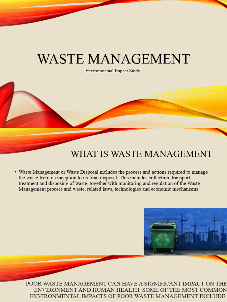 Waste Management | PDF