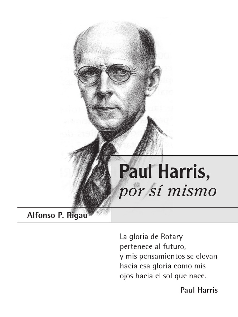 Pensamientos de Paul Harris sobre la amistad | PDF | Felicidad | Amor