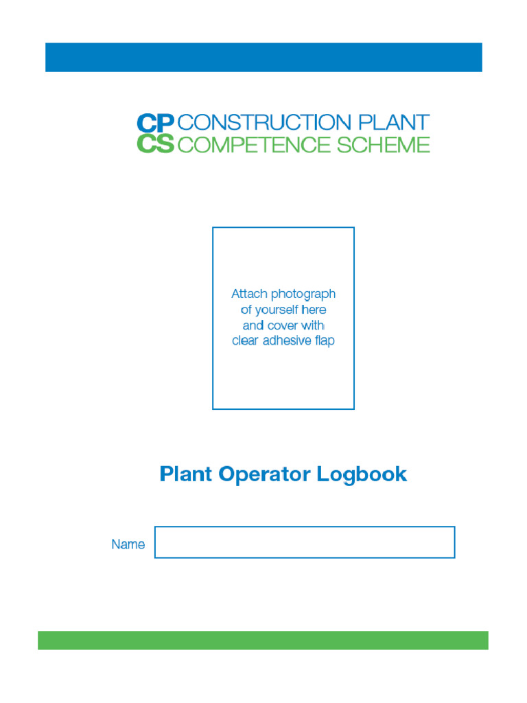 Interactive Logbook | PDF | Crane (Machine) | Loader (Equipment)