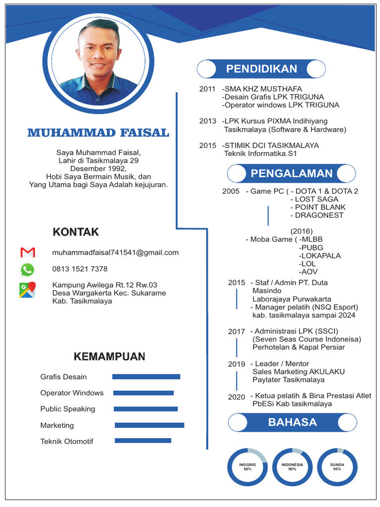 CV Faisal 2024 | PDF