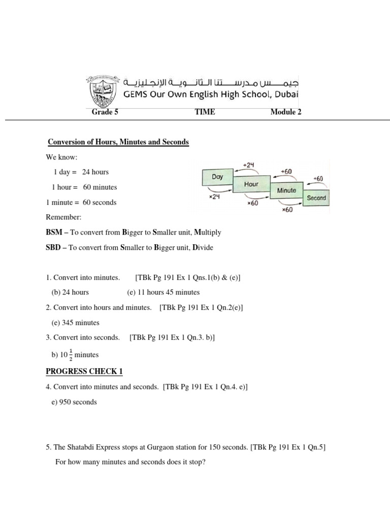 TIME - Module 2 | PDF