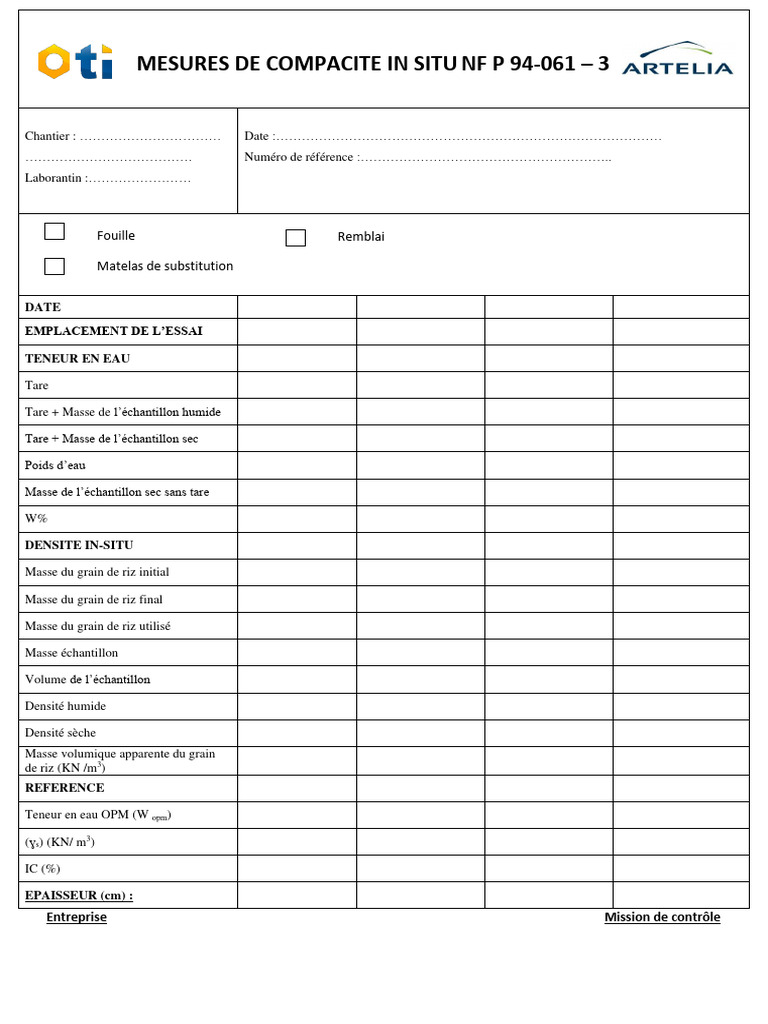 Fiche de Compacite | PDF