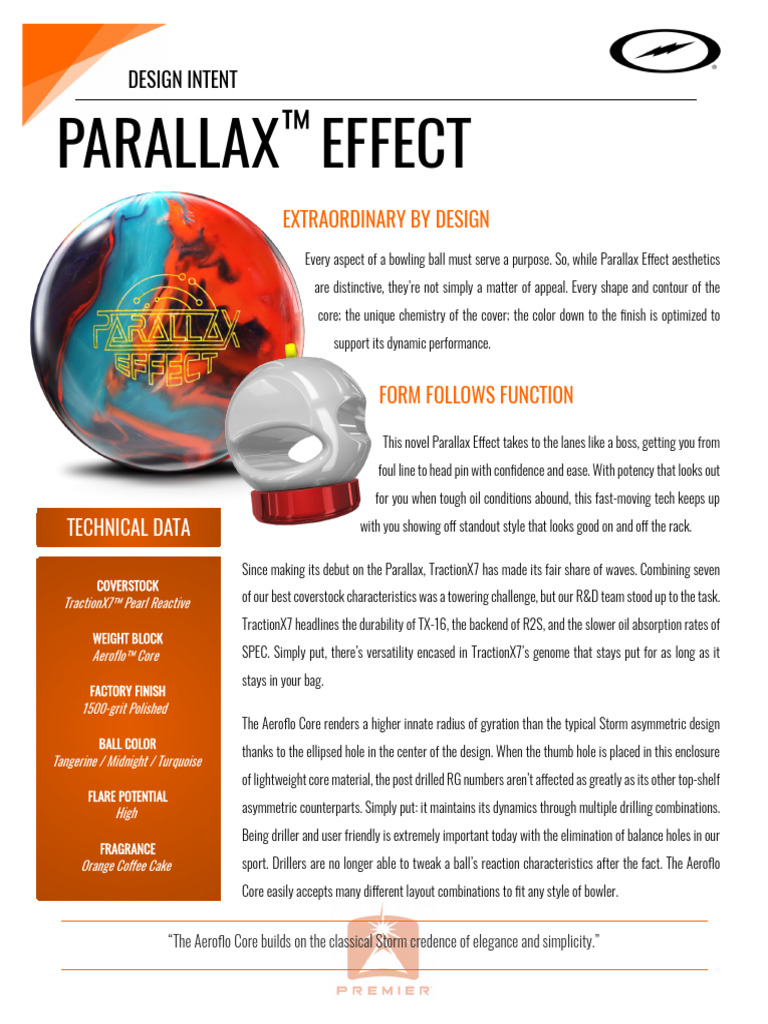 Storm - Parallax Effect - Design Intent | PDF