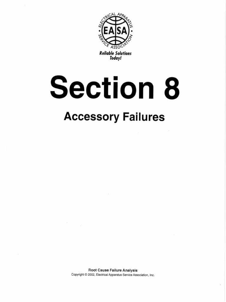 EASA Root Cause Failure Section 8 | PDF