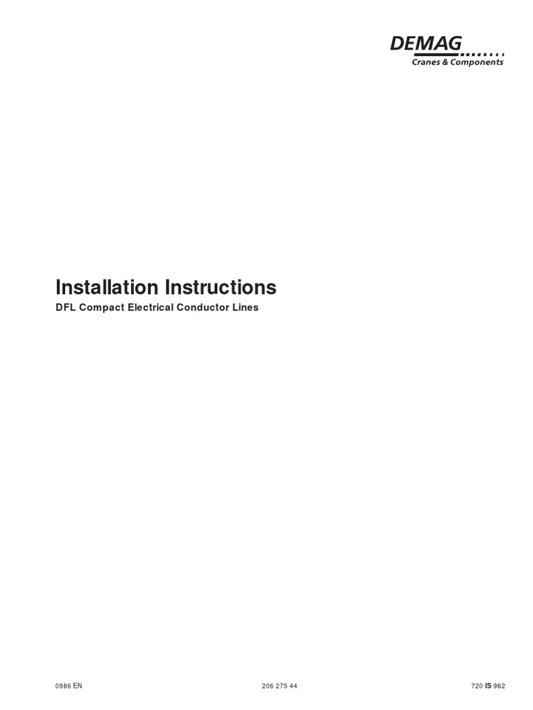 DFL Installation Instruction | PDF