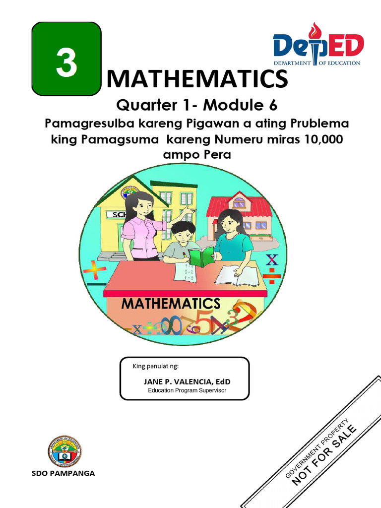 MATH3 Q1 Module6 - Kapampangan - Pamagresulba Kareng Pigawan A Ating Prublema King Pamagsuma ...