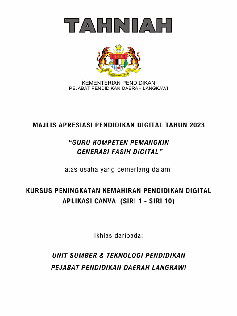 Wording Plak Ustp 2023 | PDF